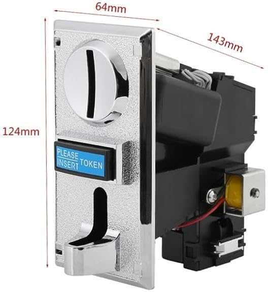 Premium Acceptor & Selector Slot for Arcade and Vending Machines - Reliable and Versatile Multi Mechanism
