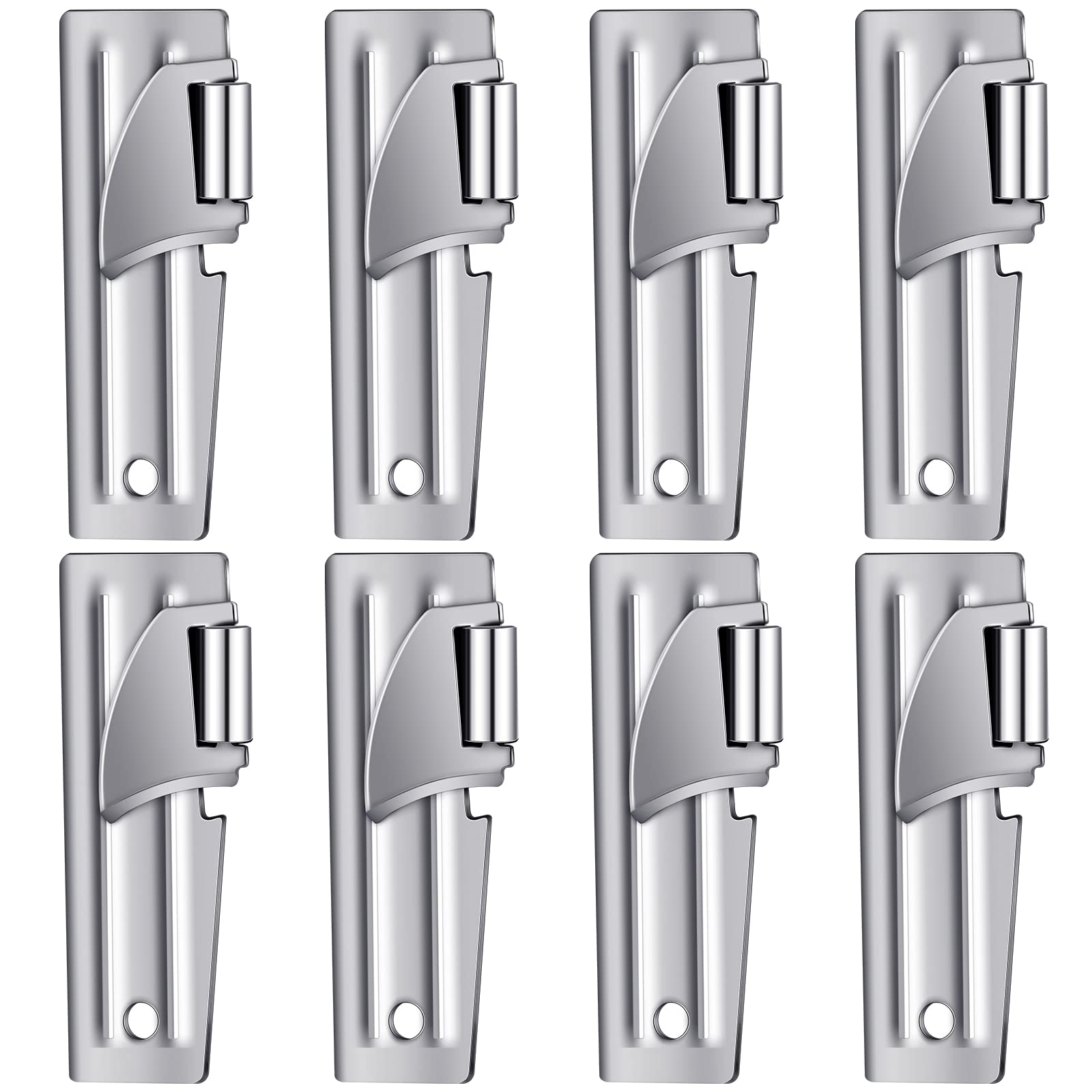 P-51 Camping Can Opener Stainless Steel Military Can Opener Survival Can Opener Army Can Opener Backpack Can Opener (8 Pieces)