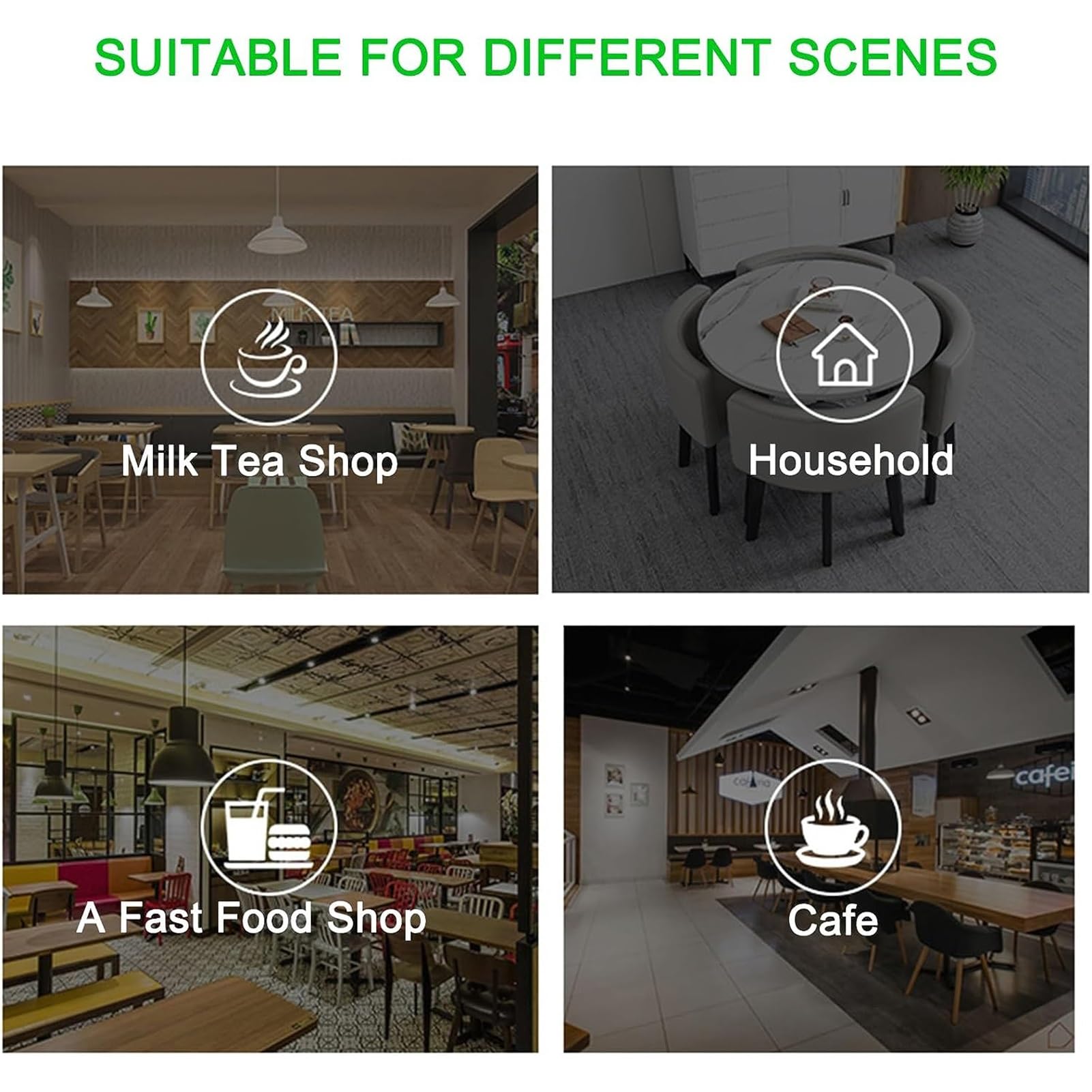 Office Reception Room Club Table,Coffee Table and Chair Set,Kitchen Dining Table Set for 4,Small Conference Room Tables Simple Office Table Round Furniture Table and Chair Set Save Space (Color : F,