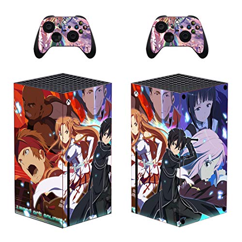SAO - KAJAL MANI - Vinyl Skin Sticker Decal Wrap for X-box-One-Series X Console Skin Set