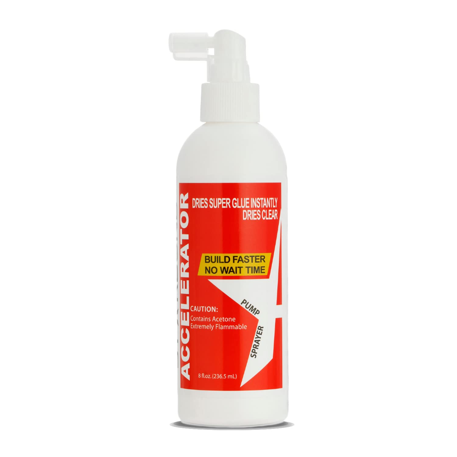 Premium CA Glue with Activator Bundle by STARBOND - (4.5oz) Thin CA Glue, Medium CA Glue, Thick CA Glue with (8 oz) Pump Accelerator/Activator - CA Glue for Woodworking, Woodturning, Hobby Models