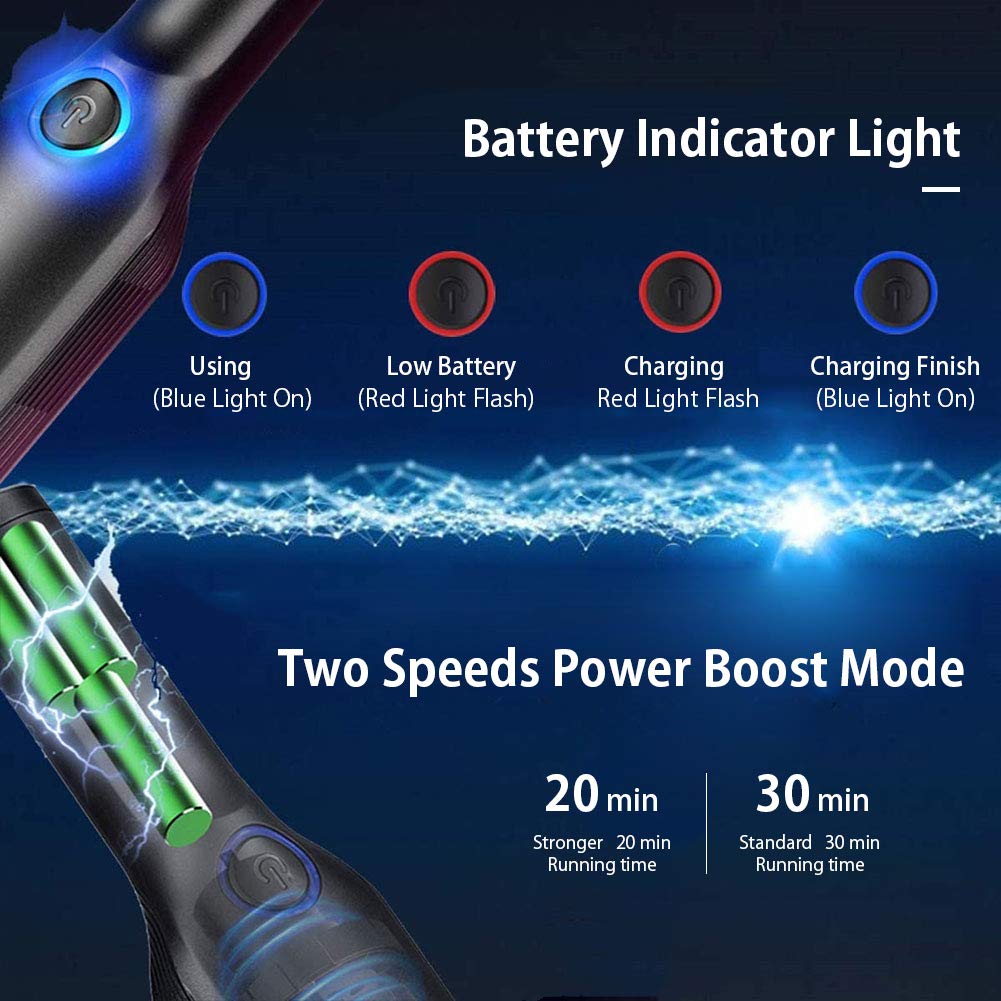 Rocomoco Handheld Vacuum Cordless 5KPa High Power, Two Suction Modes Mini Vacuum Cleaner, Ultra Lightweight Portable Vacuum Quick Charge for Home and Car Cleaning, Dry and Wet