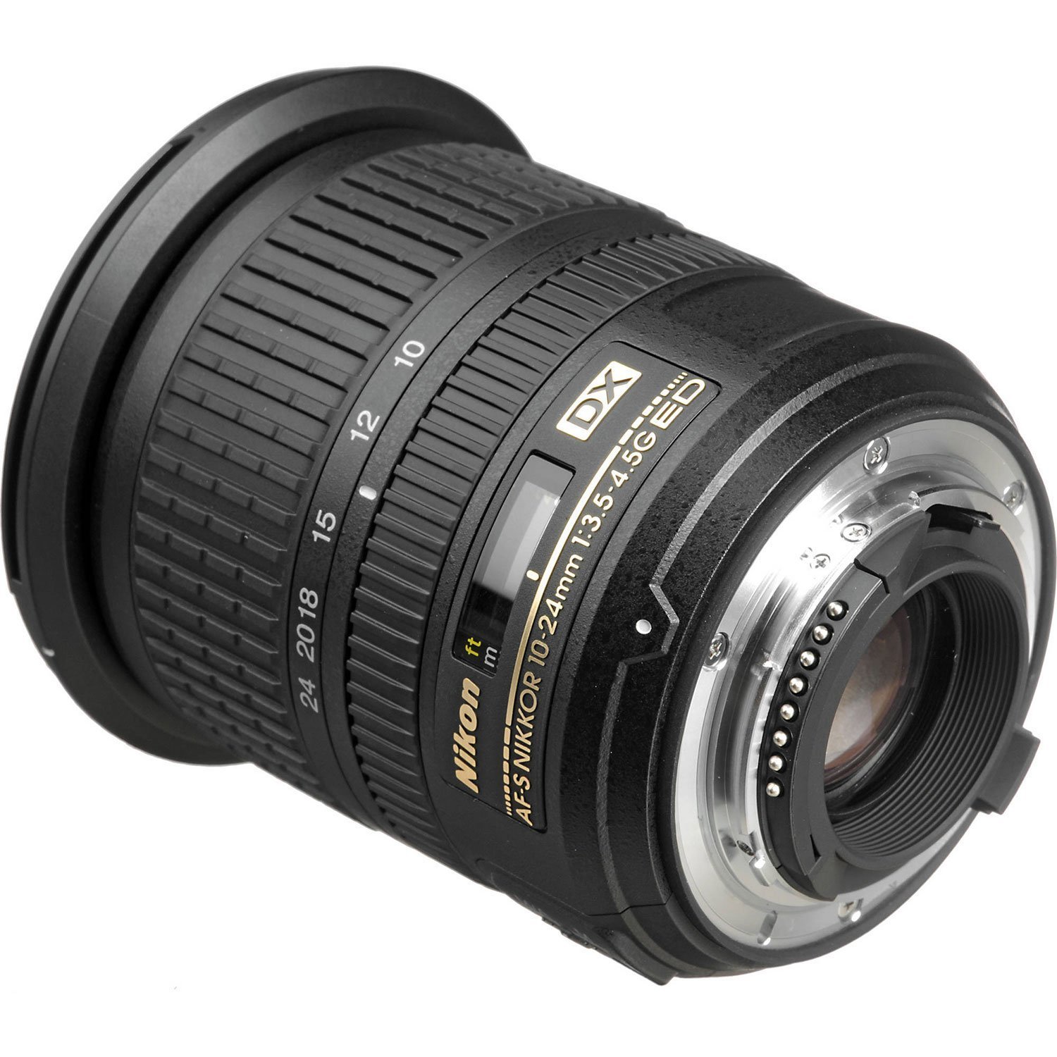 Nikon AF-S DX NIKKOR 10-24mm f/3.5-4.5G ED Zoom Lens with Auto Focus for Nikon DSLR Cameras