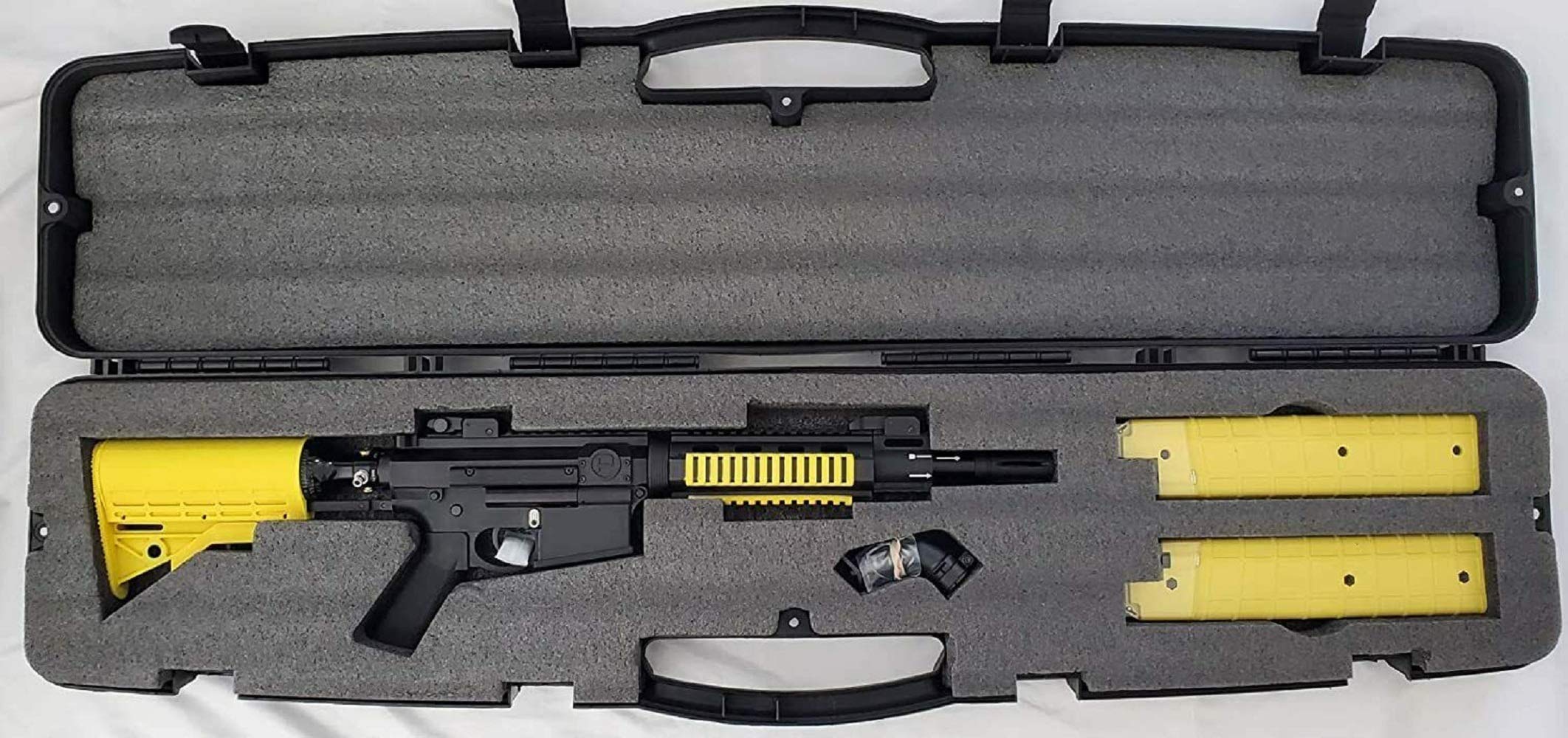 PepperBall Police Grade VKS Launcher Kit, Non-Lethal Self-Defense Pepper Launcher for Security, Home, Business, Black/Yellow