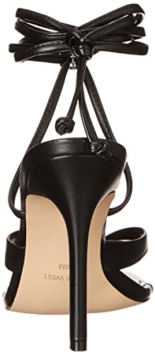 Nine West Women's TERRIE3 Heeled Sandal, Black, 7