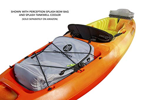 Perception Kayaks Zip 9.5 | Sit on Top Kayak | Stable and Fast | Multiple footrests | 9' 6" | Blaze