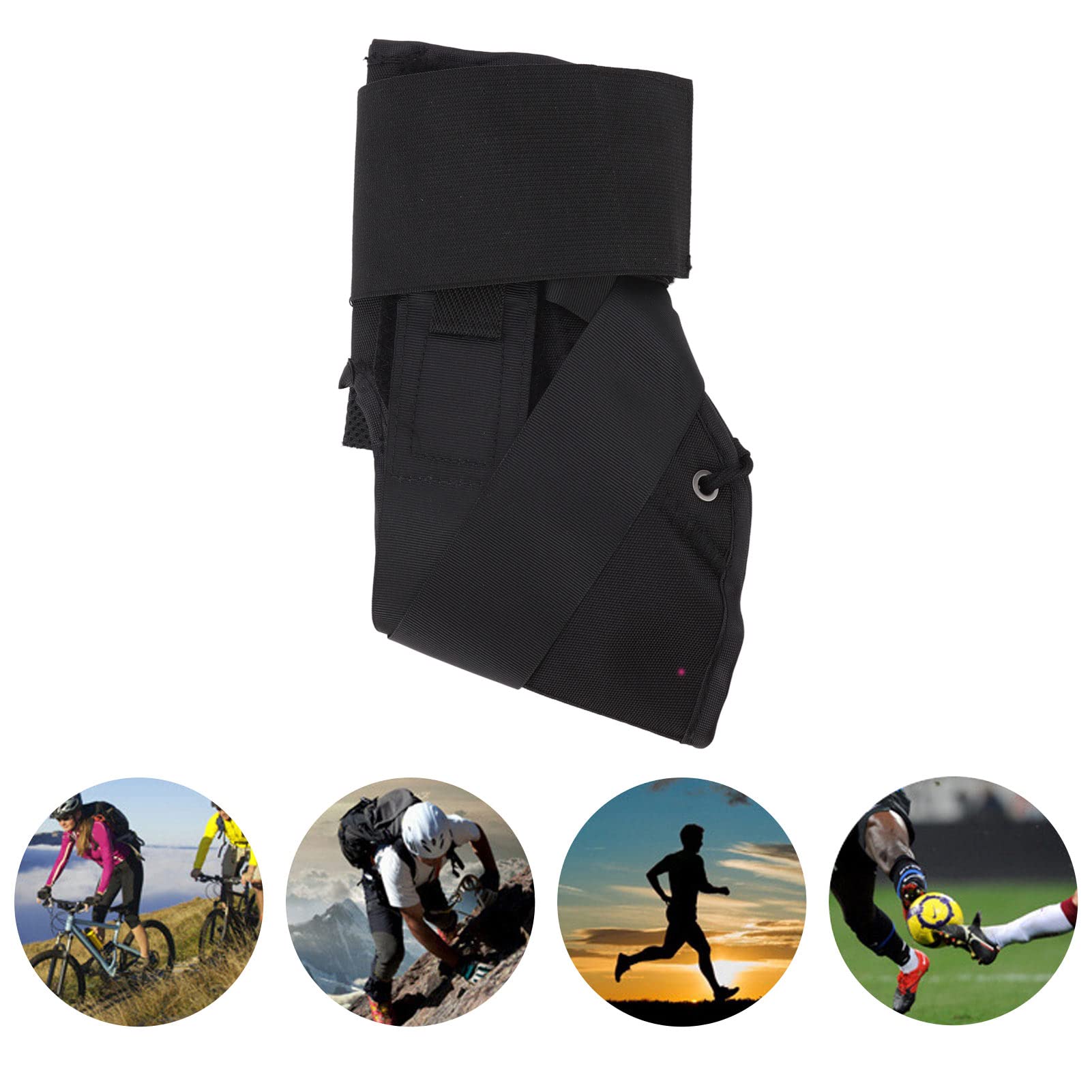 Sonew Lace Up Adjustable Support, Tightness Relief Ankle Brace for Running, Basketball, Volleyball, Injury Recovery, Achilles, Tendon, Ankle Stabilizer