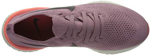 Nike Women's Epic React Flyknit 2 Running Shoe, Pink Plum Chalk 500, 8