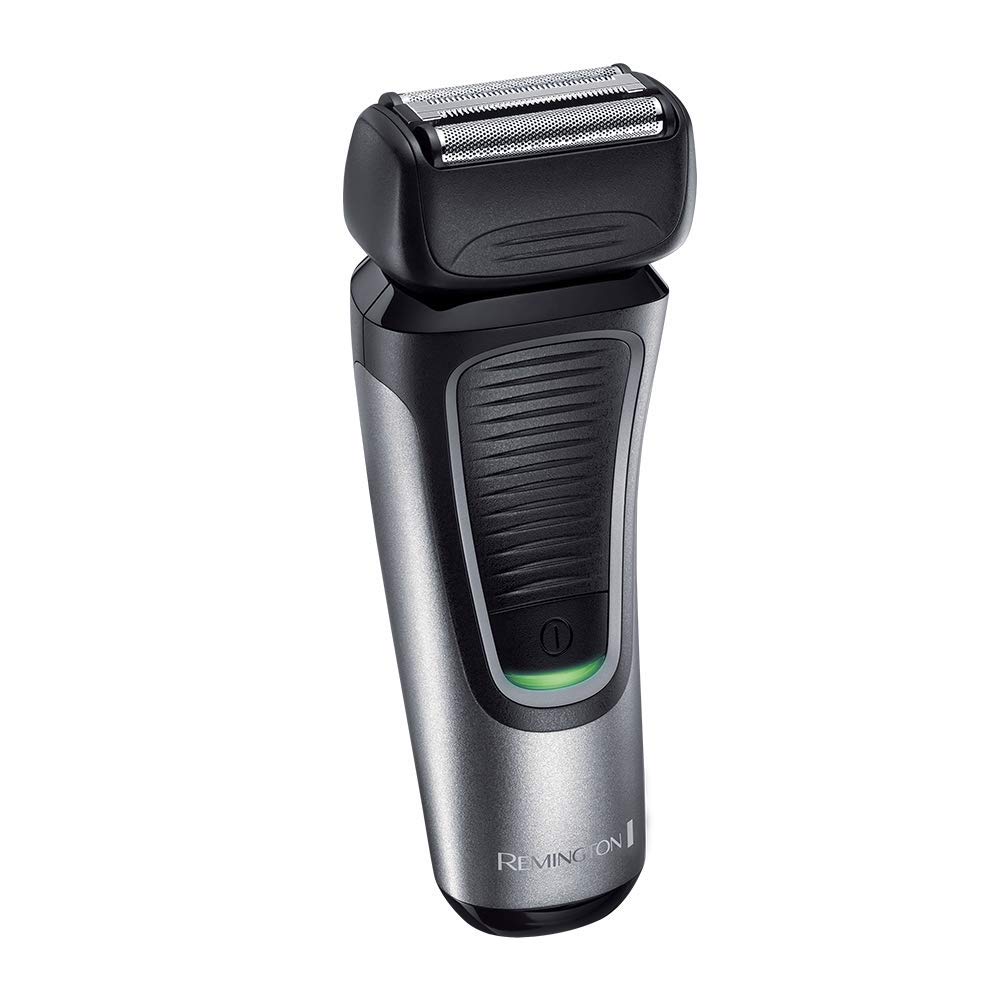 Remington PF7400B, F4 Comfort Series Foil Men's Shaver, Intercept Shaving Technology with SPF-PF Shaver Head and Pop-Up Detail Trimmer - Bundle