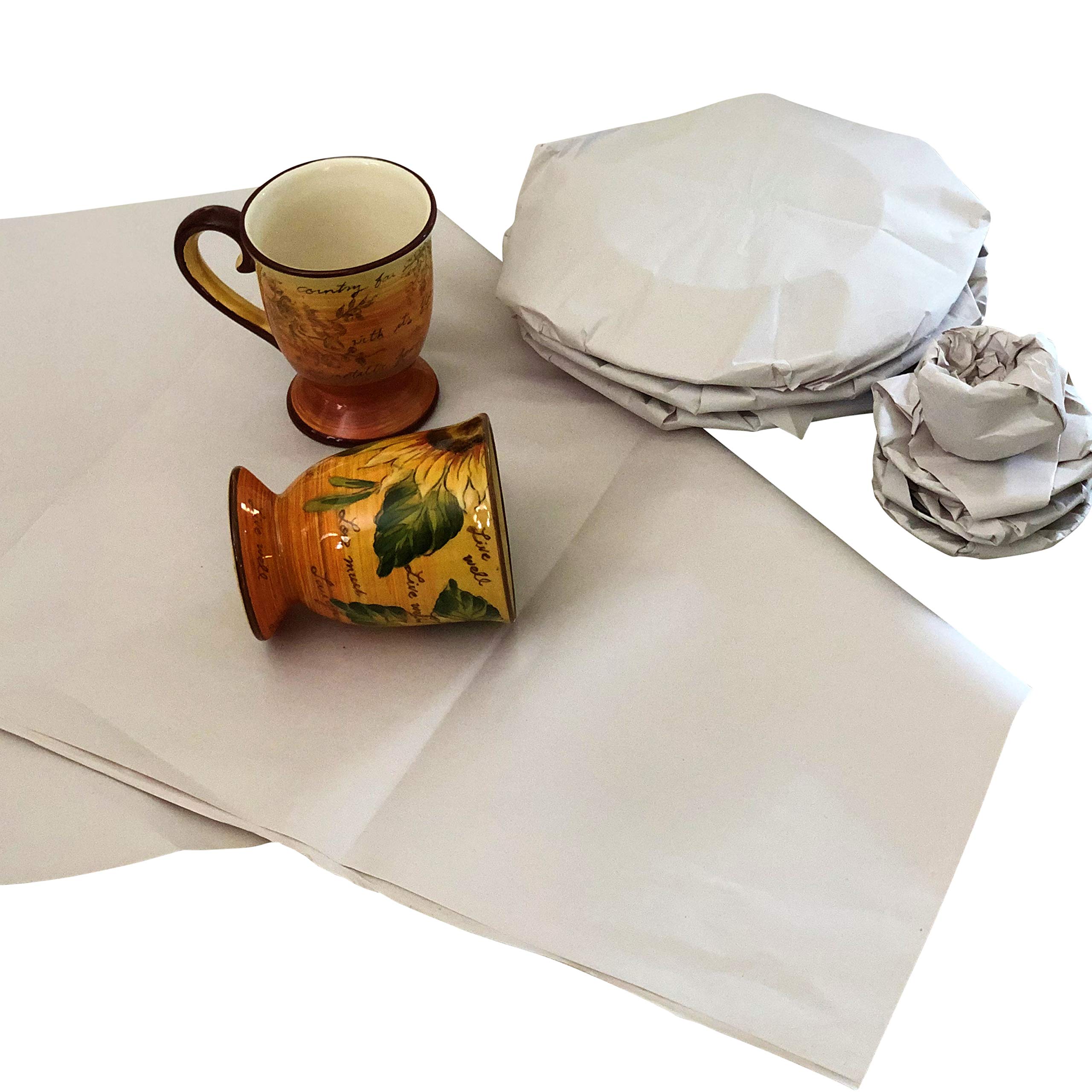 Packaging Paper (~ 10LB Bulk Pack) Sheet Size ~ 27" x 17" Unprinted Clean Newsprint Paper Sheets Ideal for Moving, Shipping, Box Filler, Wrapping and Protecting Fragile Items - Bulk Pack - Made in USA