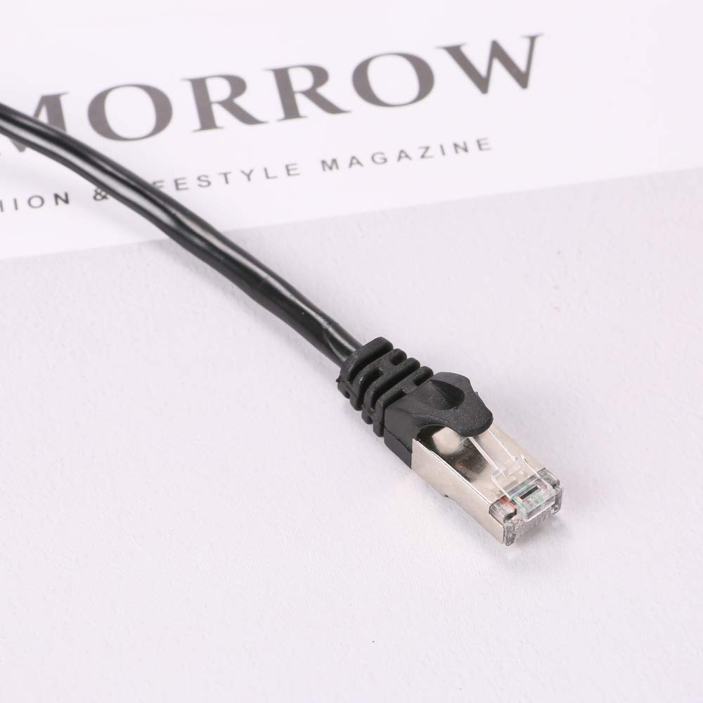 RJ45 CATS Ethernet Cable Splitter Adapter Cable 1 Male to 4 Female LAN Port Ethernet Cable Converter Accessories for Lan