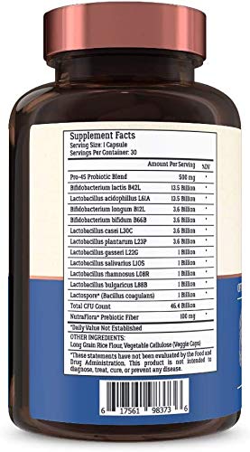 PRO45: #1 Clinical Grade Probiotic Formula 90 Day Supply (1 Pack)