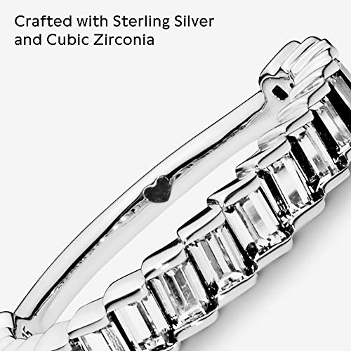 Pandora Jewelry Glacial Beauty Cubic Zirconia Ring in Sterling Silver, Size 6