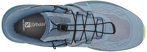 Salomon Ultra W/PRO Trail Running Shoes for Women, Ashley Blue/Copen Blue/Charlock, 8