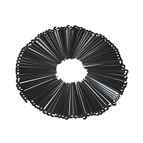 Ritioner Set of 100 Drip Emitters Perfect Tube, Adjustable 360 Degree Water Flow Drip Irrigation System for Watering System.