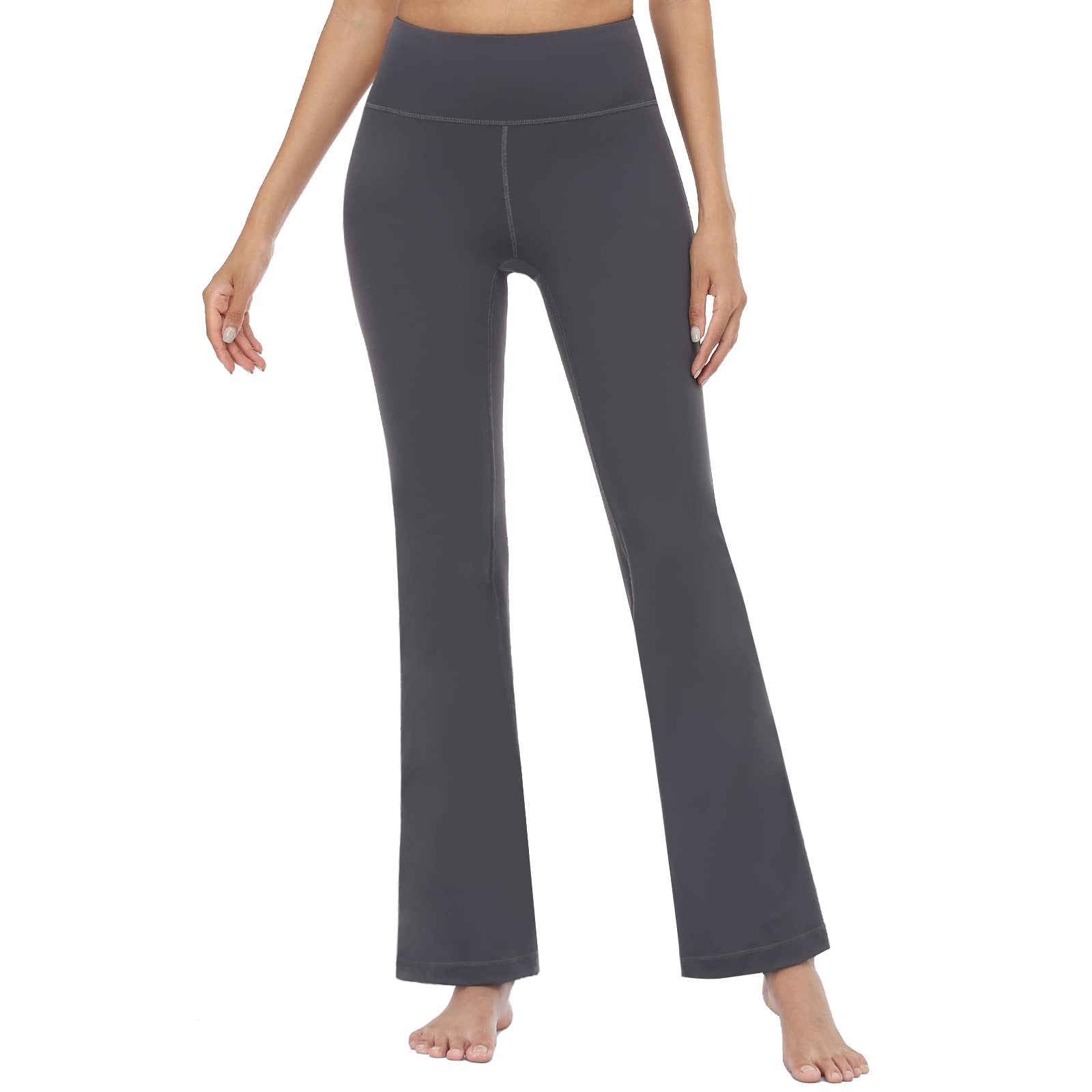 songful Bootcut Yoga Pants for Women, High Waisted Flare Leggings Athletic Workout Bootleg Yoga Pants, Blue Depth X-Large