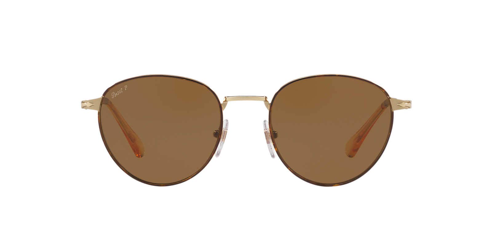 Persol PO2445S - 107557 Sunglasses HAVANA GOLD w/ BROWN POLAR Lens 52mm