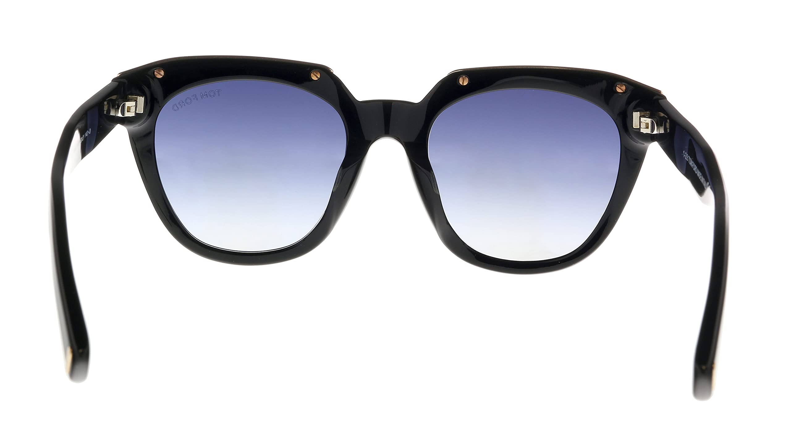 Tom Ford FT0686-F 01W Black Round Haley Sunglasses for womens