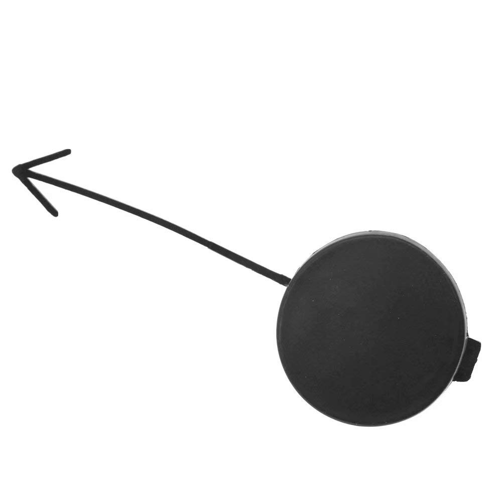 Paddsun Front Plastic Tow Hook Cover for 2011-2014 Jetta 5C6807241 Black