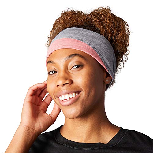 Smartwool Merino Sport 150 Headband Light Gray Heather-Tea Rose Heather