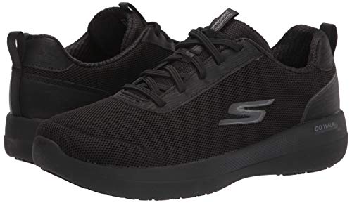 Skechers Women's GO Walk Stability-Magnificent Sneaker, Black, 11