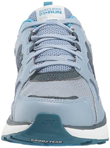 Skechers Women's GO Run Adventure Sneaker, Blue, 8.5