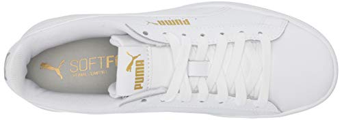 PUMA Vikky V2 Leather Puma White/Puma Team Gold 8 B (M)