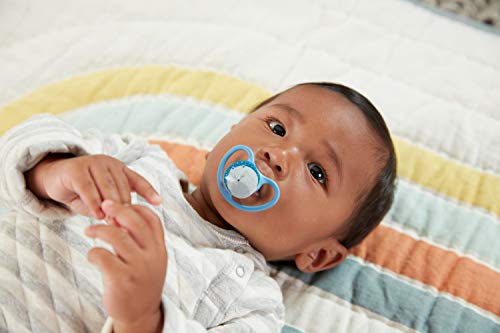 NUK Space Orthodontic Pacifier, 0-6 Months 2 Count(Pack of 1)