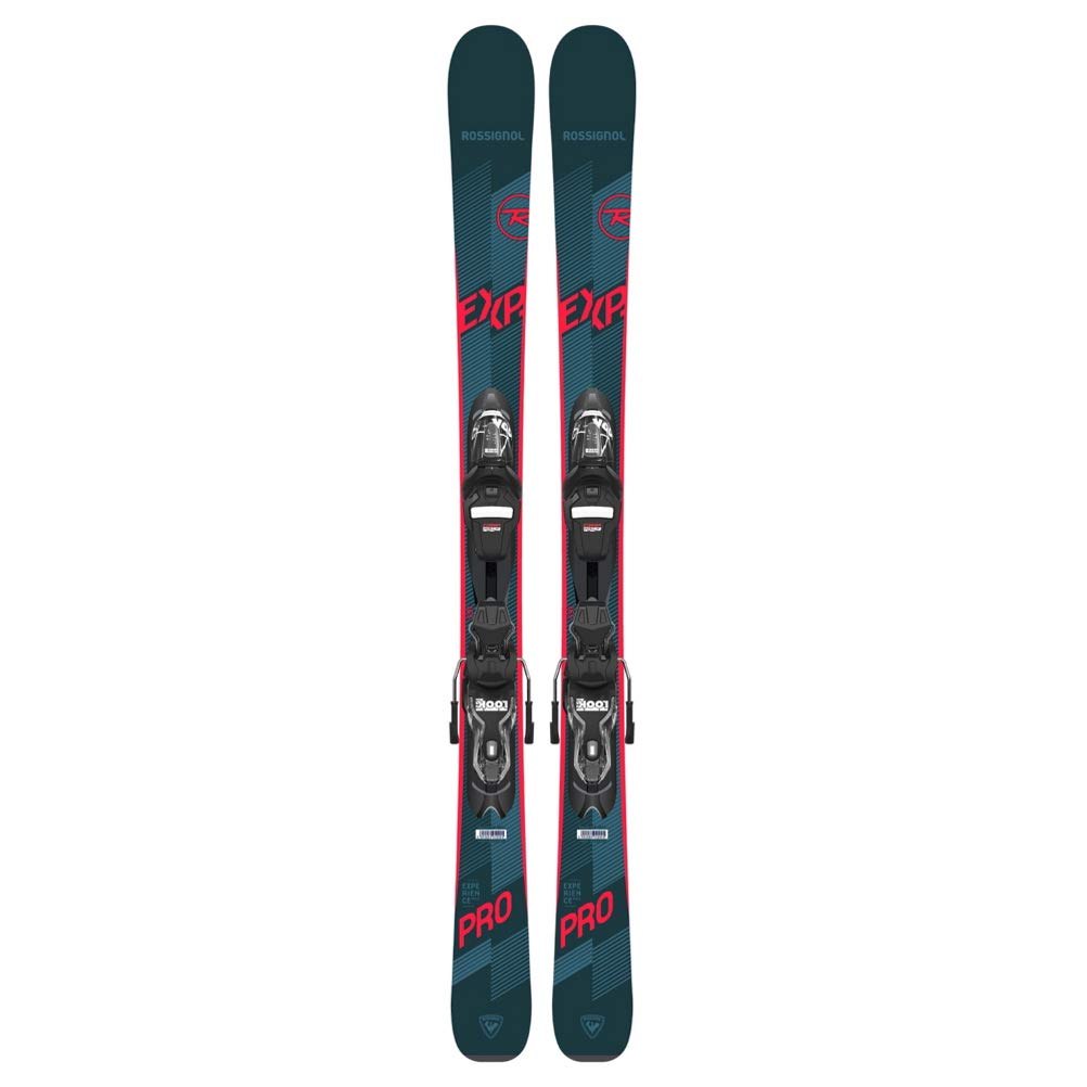 Rossignol Experience Pro Xpress 7 Gw B8 Skis with Fixing, Kids, Dark Blue, 140 cm