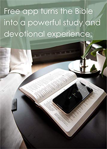 NLT Thinline Reference Holy Bible (Red Letter, LeatherLike, Brushed Pink): Includes Free Access to the Filament Bible App Delivering Study Notes, Devotionals, Worship Music, and Video