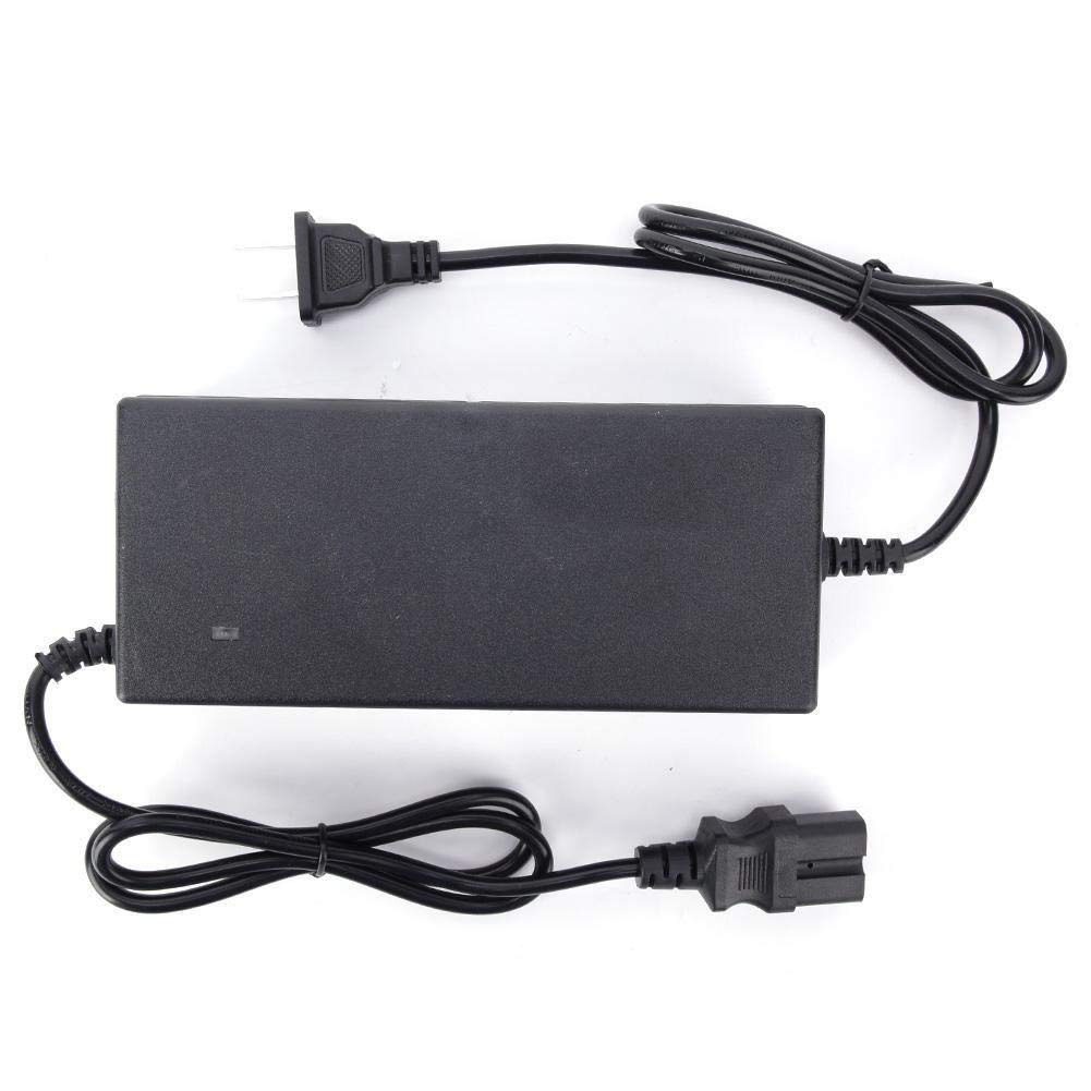 REOUG Scooter Charger,24V 20A Plastic Portable Lithium Battery Charger for Electric Scooter Bicycle Output DC29.4V 3A US Plug 100-240V()