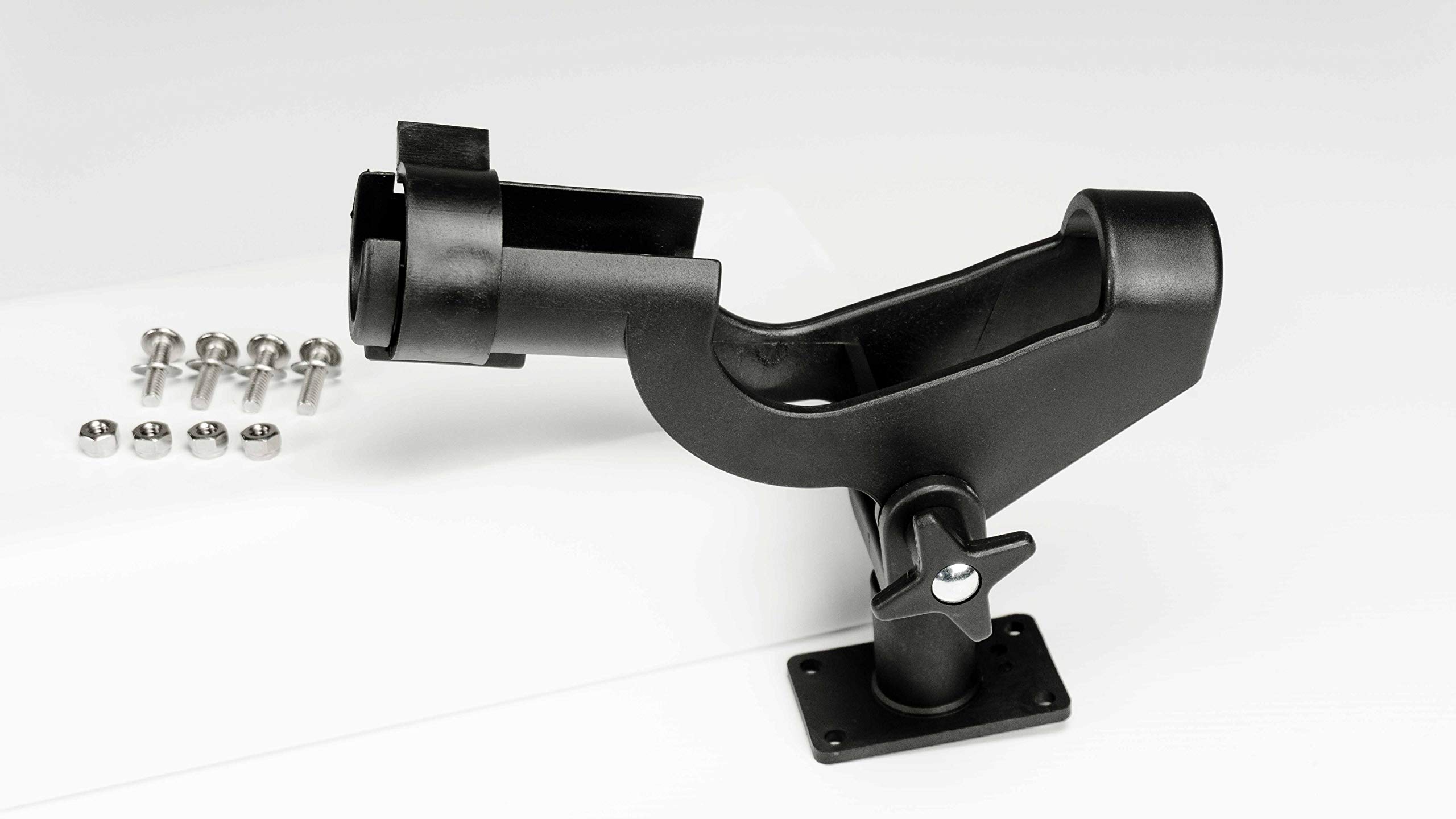 Pelican Kayak Swivel Fishing Rod Holder - Adjustable Rod Holders for Boat and Sit-in Kayak - 360 Degree Rod Holders