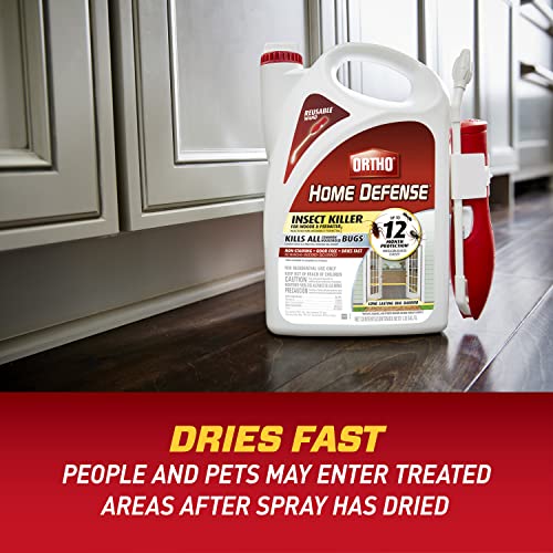 Ortho GroundClear Year Long Vegetation Killer and Ortho Home Defense Insect Killer for Indoor & Perimeter2 Bundle