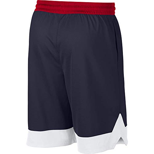 Nike Dri-FIT Icon, Men's basketball shorts, Athletic shorts with side pockets, College Navy/White, M