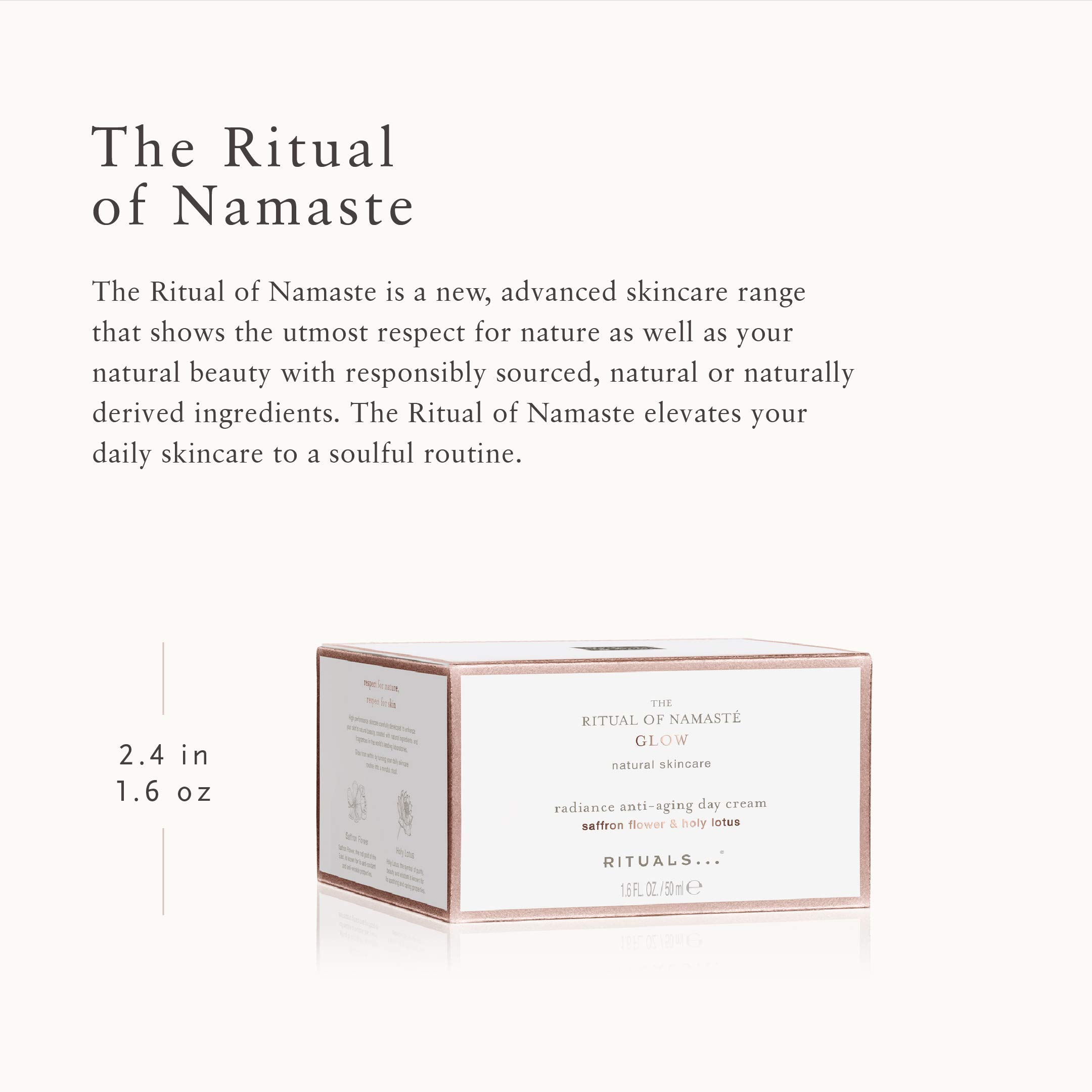 RITUALS The Ritual of Namaste Radiance Anti Aging Day Cream, 1.6 Fl Oz