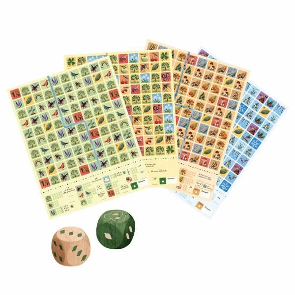 Thames & Kosmos - Rustling Leaves - Level Beginner - Decision Making Game - Strategic Board Games for Adults & Kids, Ages 8+ - 680435