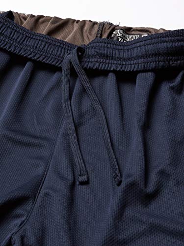 Profile Varsity Men's Big & Tall Athletic Shorts, Navy/Charcoal, 3X
