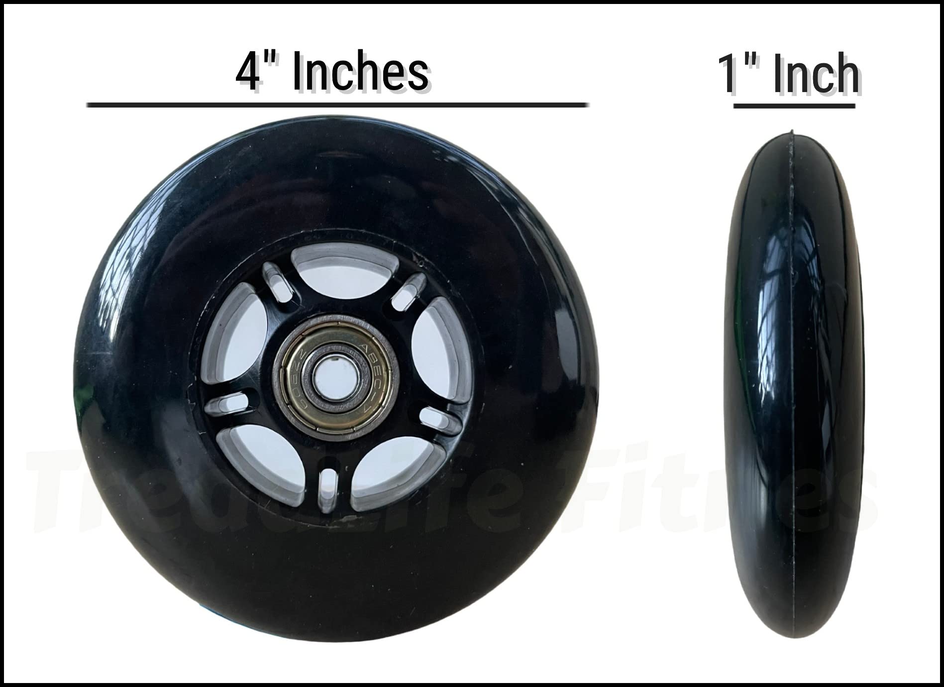 TreadLife Fitness Elliptical Replacement Wheel - Part Number 205979 - Compatible with NordicTrack CXT 910 NTEL59010 (1-Pack)