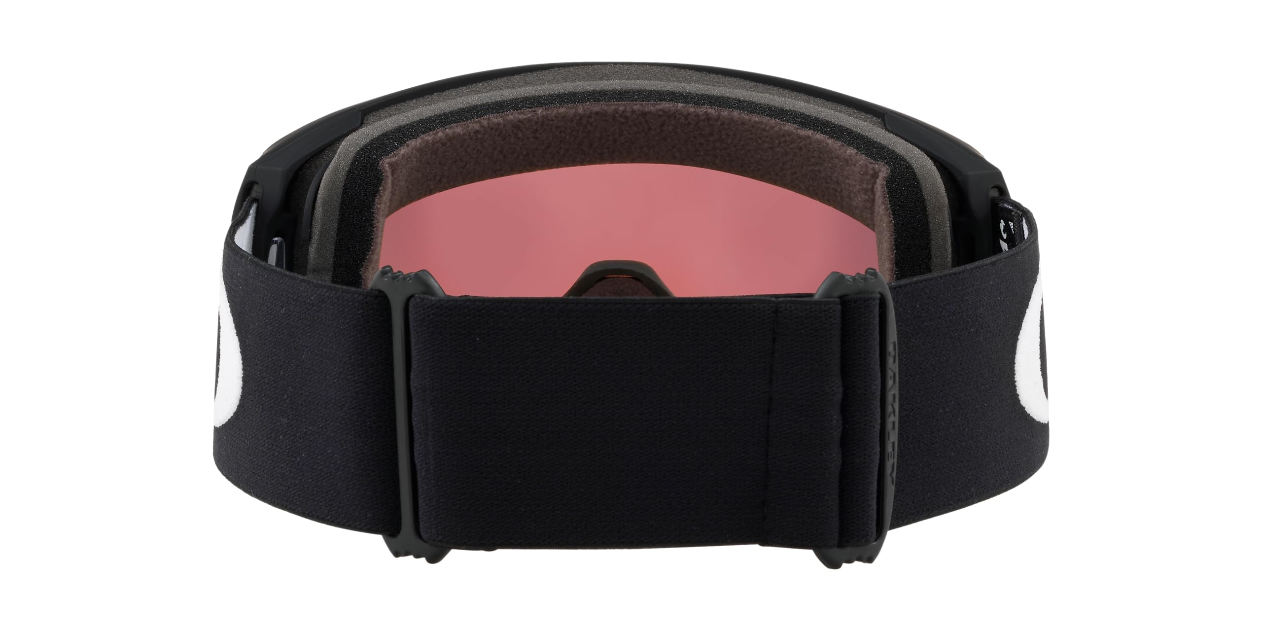 Oakley OO7070-02 Men's Line Miner Snow Goggles, Matte Black, Prizm Torch Iridium, Large
