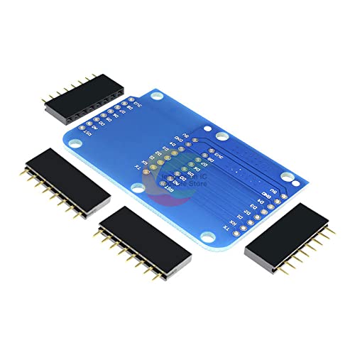NodeMCU ESP8266 Expansion Board WeMos D1 Mini Double Socket Dual Base Shield Development Board for Arduino