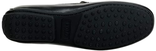 POLO RALPH LAUREN Men's Redden Driving Style Loafer, Black, 9 D US