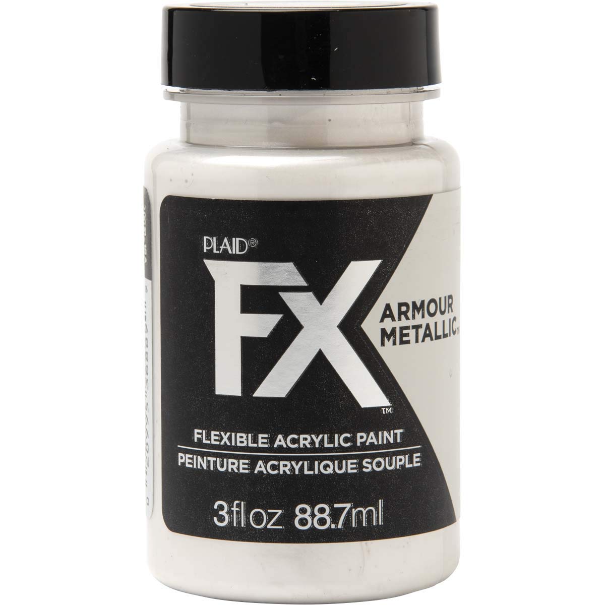 PlaidFX Metallic Flexible Acrylic Paint Ideal for Pliable Surfaces and Cosplay Costumes, Non-Cracking or Peeling, No-Tack, Durable, 3 oz, New Liberty