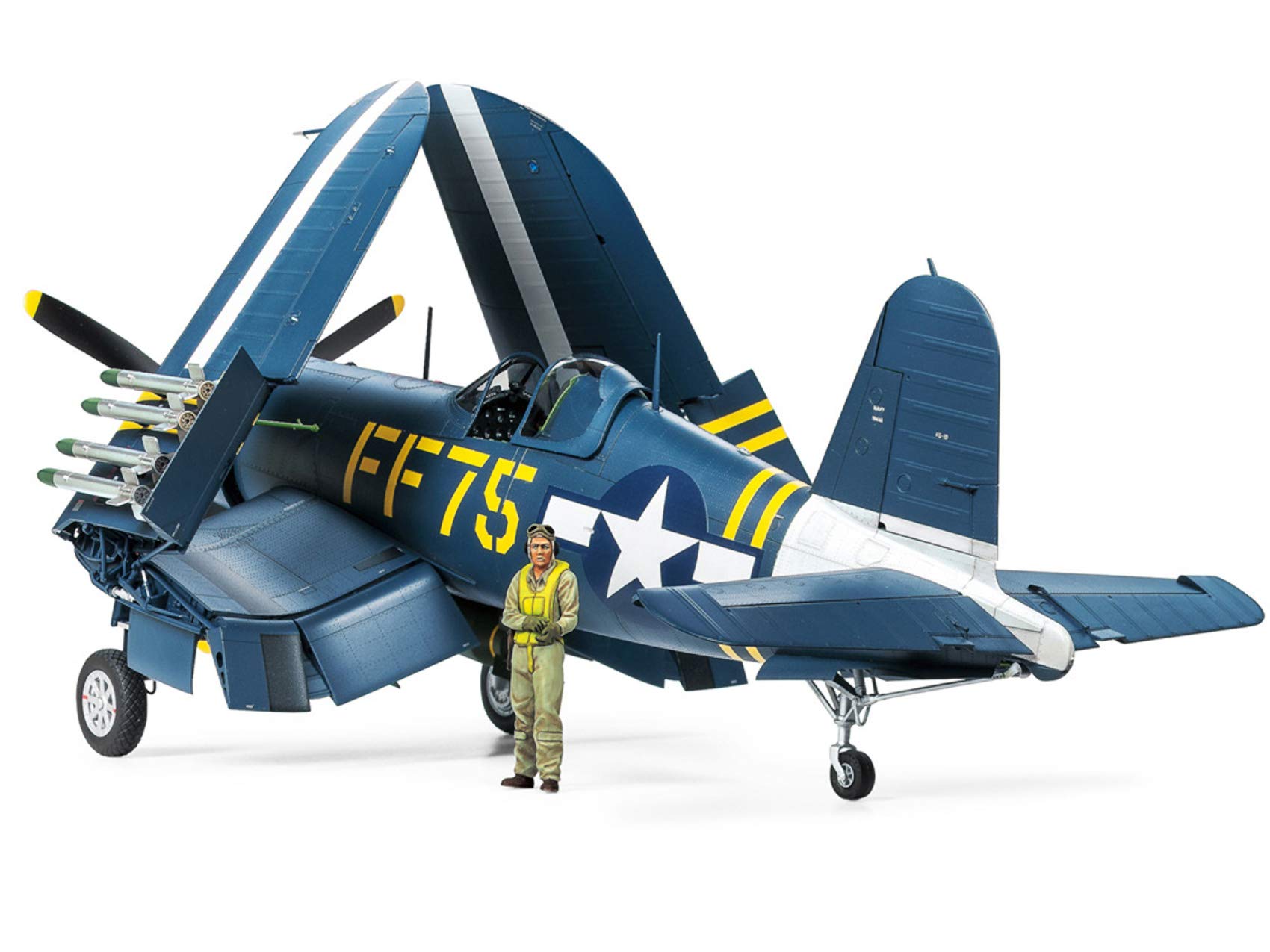TAMIYA 60327 1/32 Vought F4U-1D Corsair Plastic Model Airplane Kit for 168 months to 1200 months
