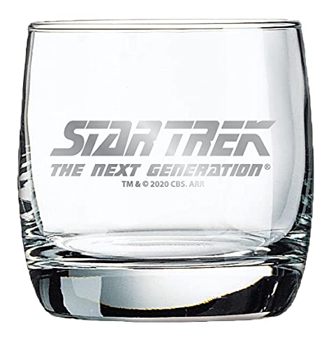 Star Trek: The Next Generation - Collectible Whiskey Glasses - Set of 2 Glasses (10 oz.)