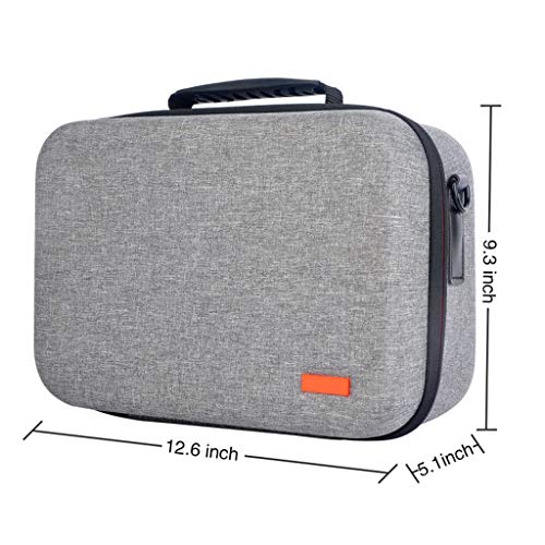 S-YUWEN Fashion Travel Protective Case for -Oculus Quest 2 VR Gaming Headset,Portable EVA Travel Storage Bag Protective Case Carrying Case for -Oculus Quest 2 Virtual Reality System Accessories