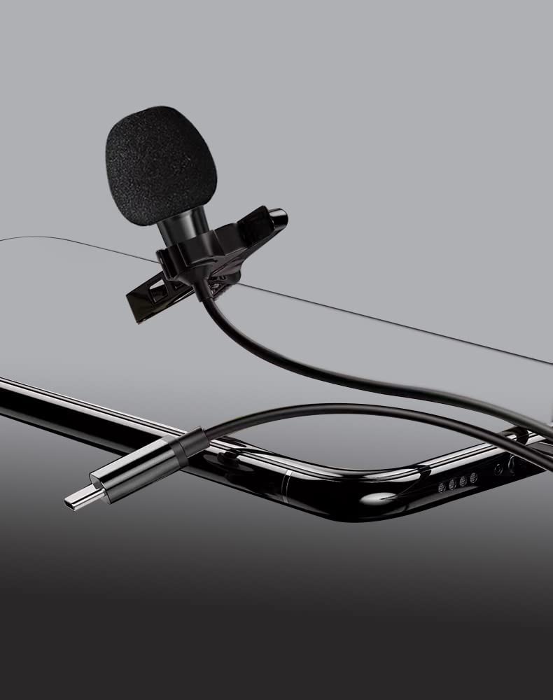 UDEE Microphone Type-c e, Mini Portable for Live, Interview, Meeting and Other Scenarios