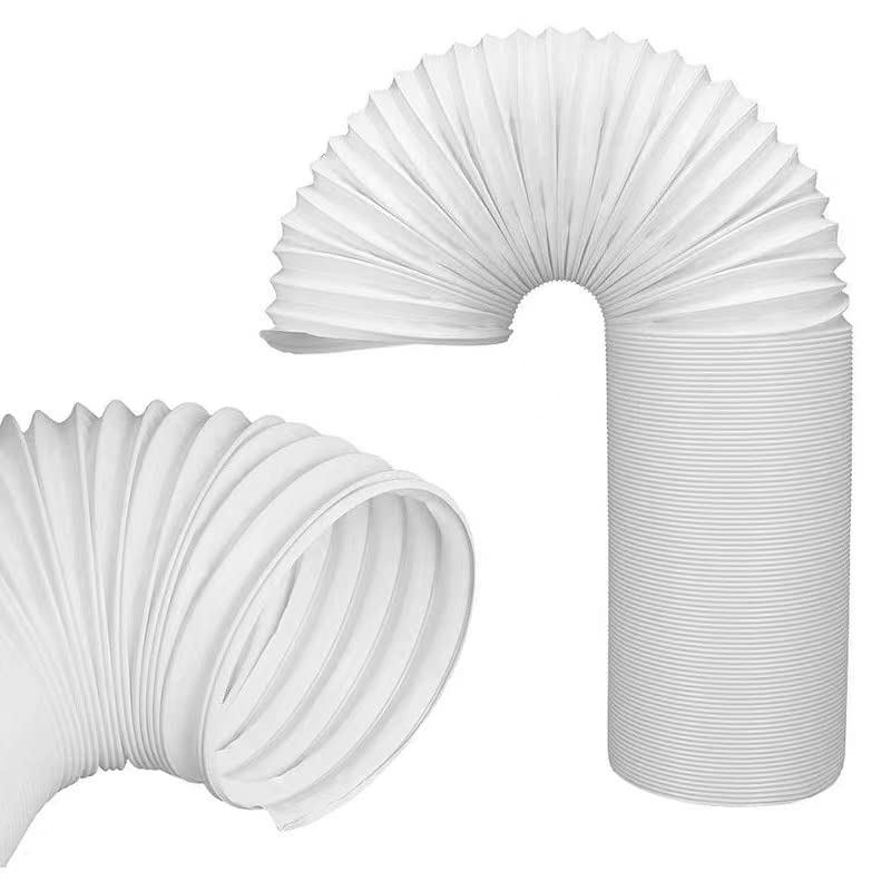 YYJINGYOU Air Conditioner Hose Portable Exhaust Vent Length Anti-Clockwise Thread (5.11 inches * 2 Meters)