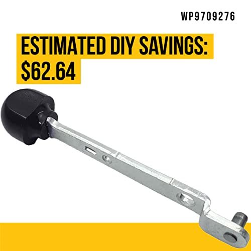 WP9709276 9709276 Speed Control Lever - Compatible Whirlpool KitchenAid Mixer Parts - Replaces AP6013789 3184193 PS11747016 - Length Is Approximately 3.5 Inches - Has A Black Plastic Handle At The Top