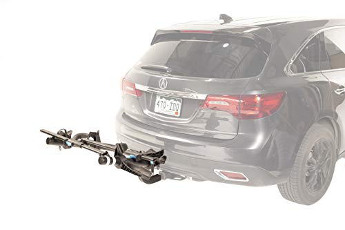 RockyMounts WestSlope 2-Bike Hitch Rack (2" and 1.25") 20-29 Inch Wheels, Up to 3" Thick Tires, Model:3504