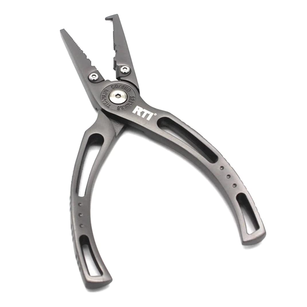 RTI 6.5 Inch Anti-Torque Stainless Steel Fishing Plier Unhooking Plier Fishing Tool